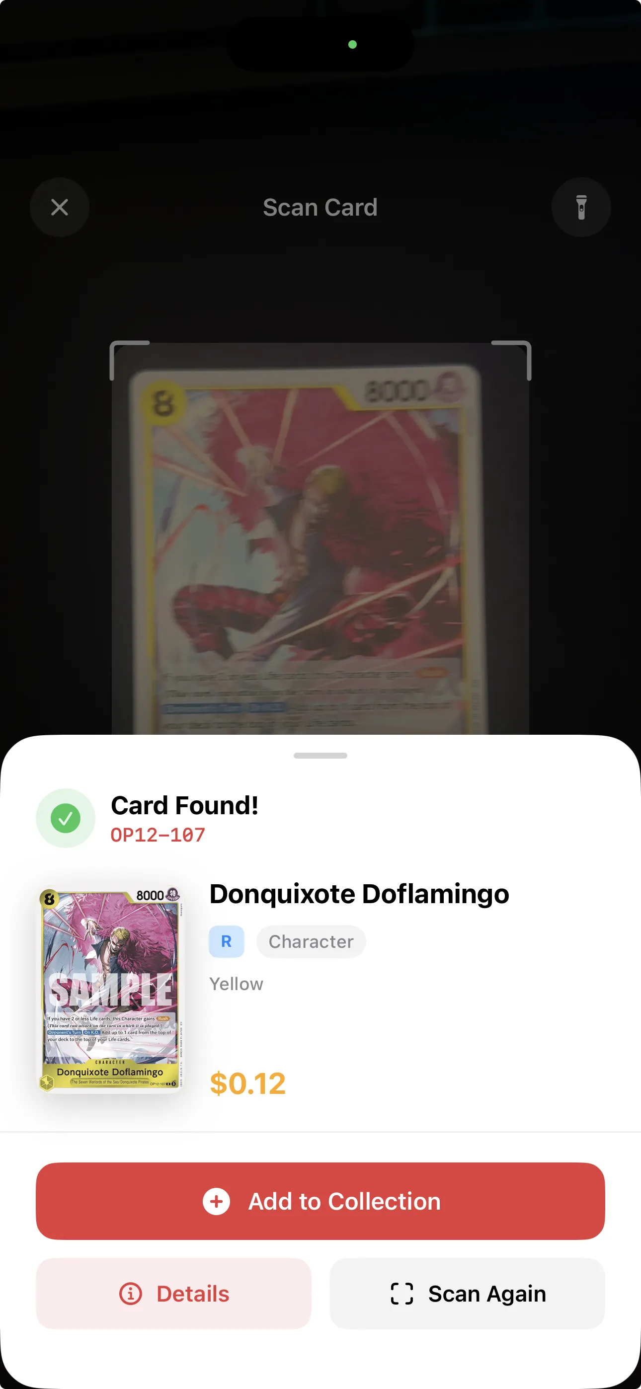 CardVault - One Piece TCG Card Scanner & Collection Tracker App