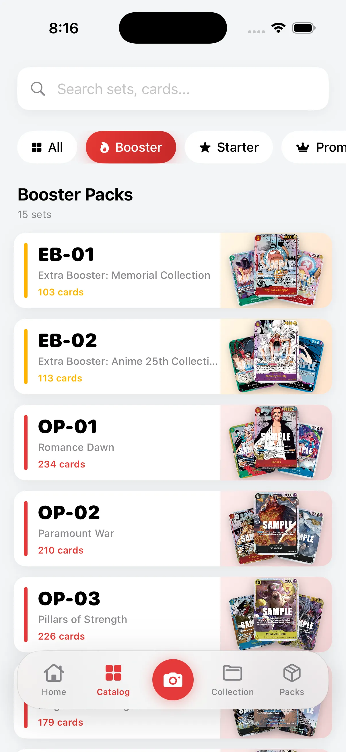 CardVault - One Piece TCG Card Scanner & Collection Tracker App